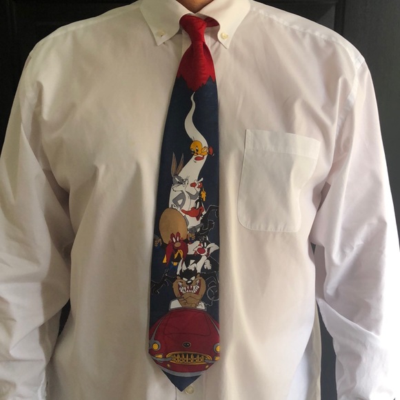 Warner Bros. | Accessories | Looney Tunes Characters Neck Tie ...